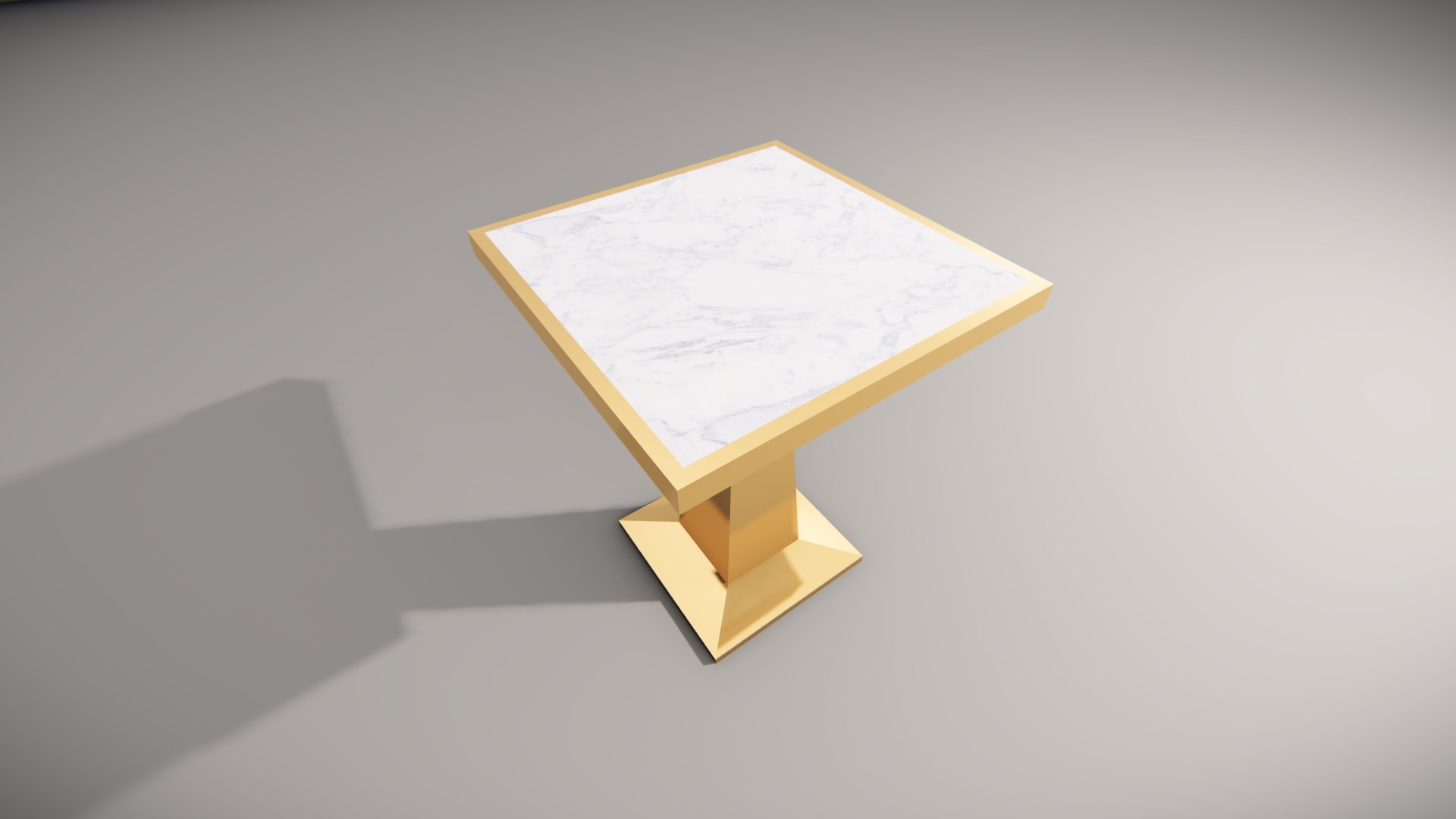 3D Model Square Table - TurboSquid 2229120