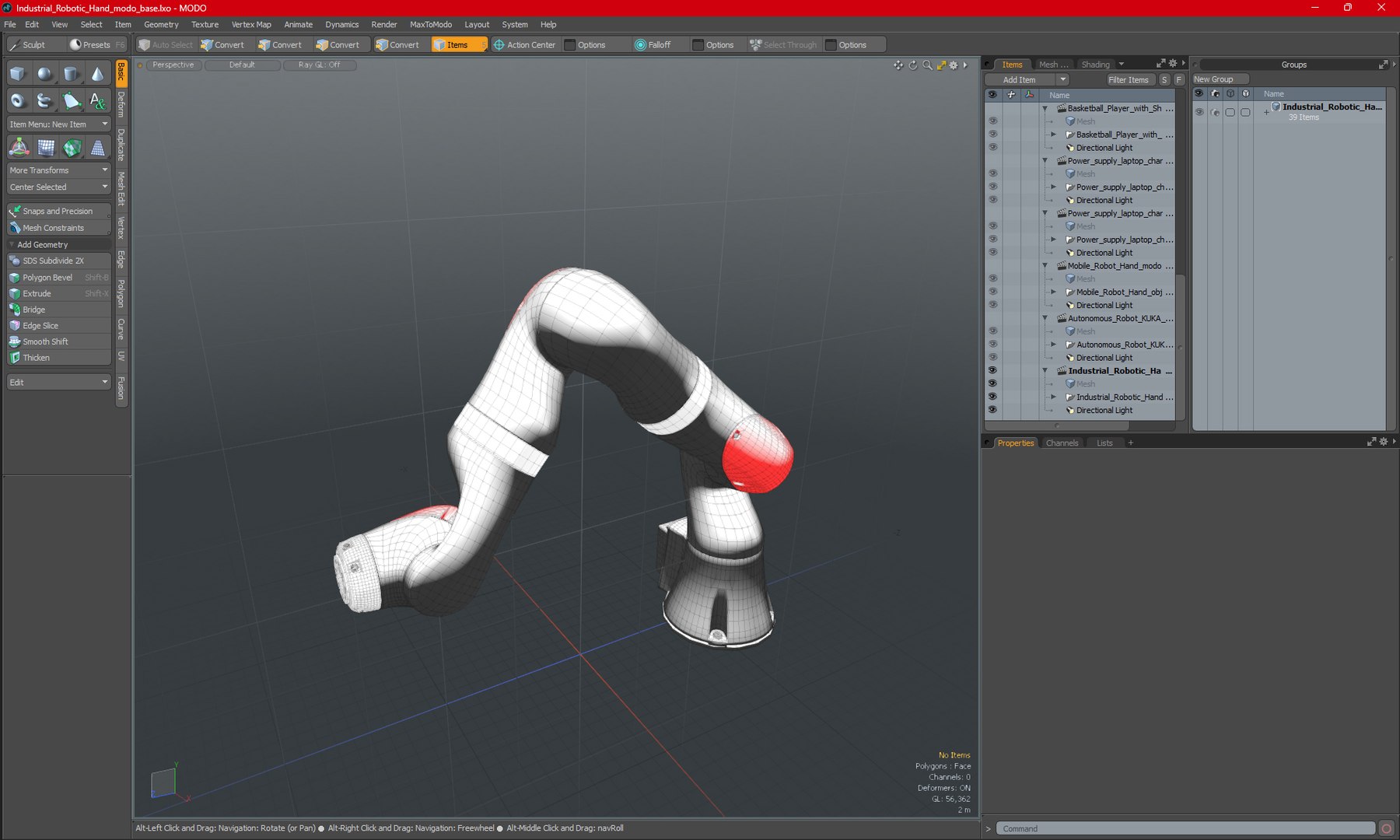 Industrial Robotic Hand 3D Model - TurboSquid 2300583