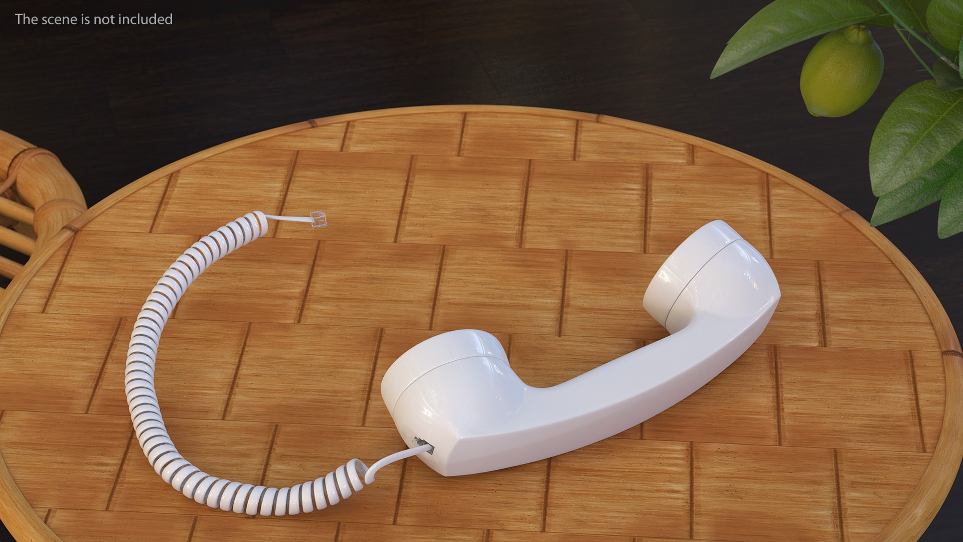Vintage Phone Handset 3D Model - TurboSquid 1789437