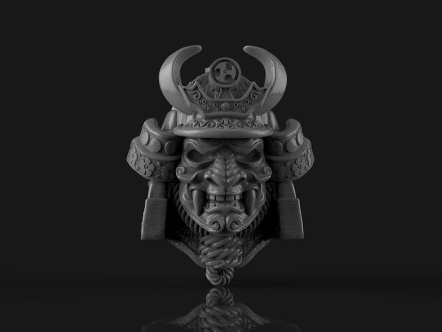 Head Samurai Model - TurboSquid 1981852