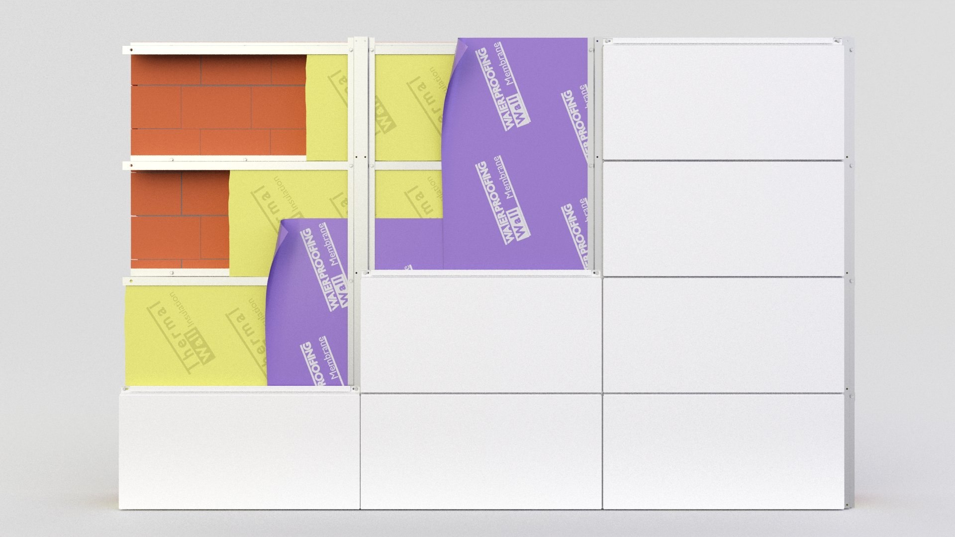 3D Facade Wall Panels - TurboSquid 1529135