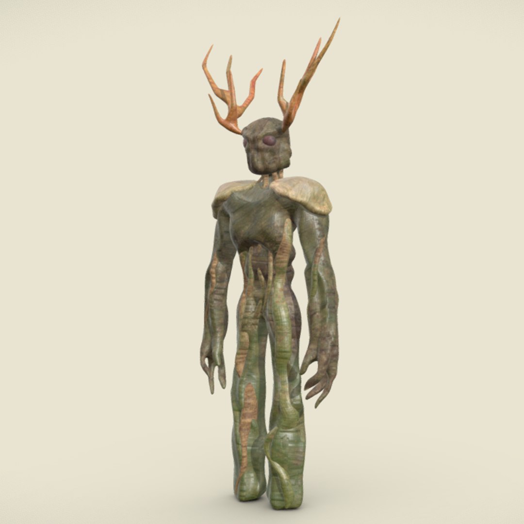 Tree Monster Creature 3D - TurboSquid 1968138