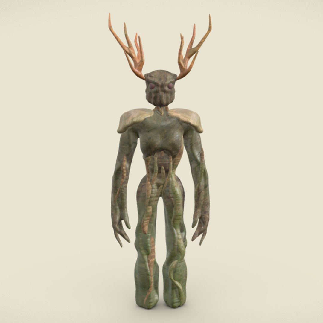 Tree Monster Creature 3D - TurboSquid 1968138