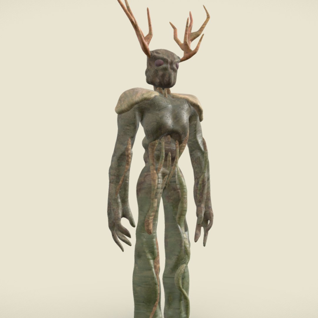 Tree Monster Creature 3D - TurboSquid 1968138