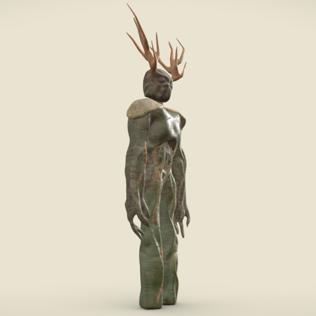 Tree Monster Creature 3D - TurboSquid 1968138