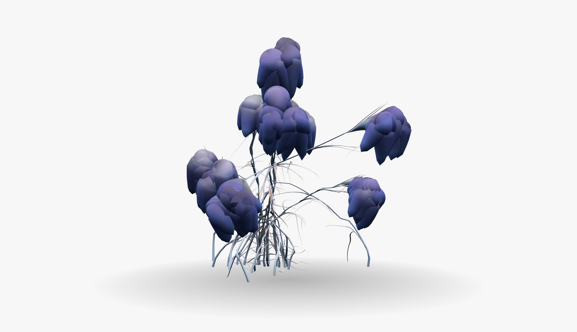 3D Alien Plants Set 001 Model - TurboSquid 2129883