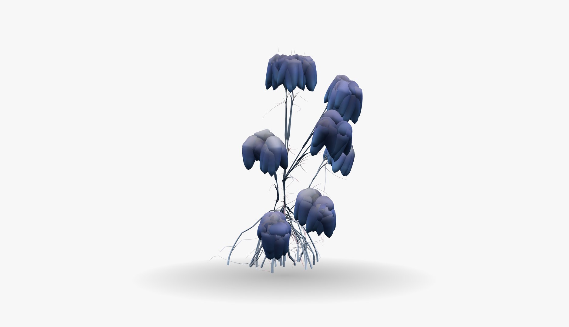 3D Alien Plants Set 001 Model - TurboSquid 2129883