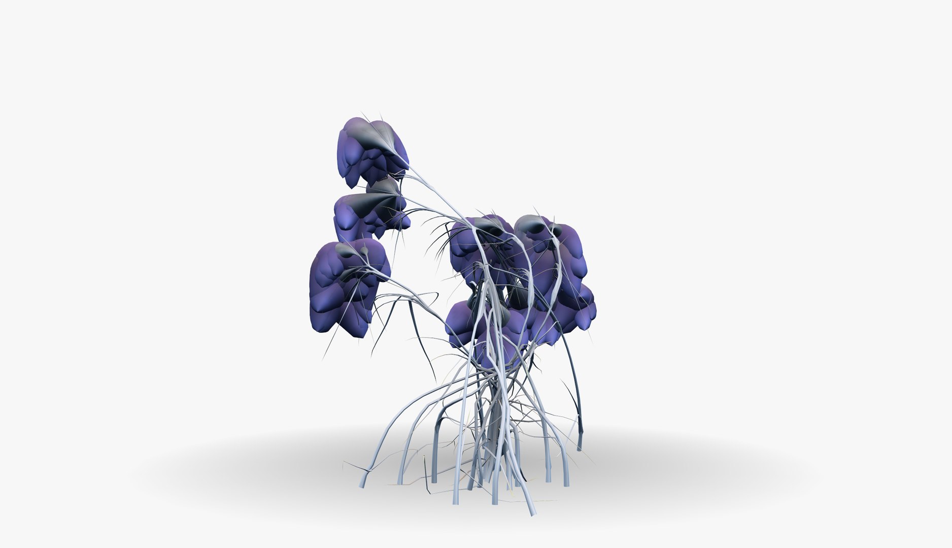 3D Alien Plants Set 001 Model - TurboSquid 2129883