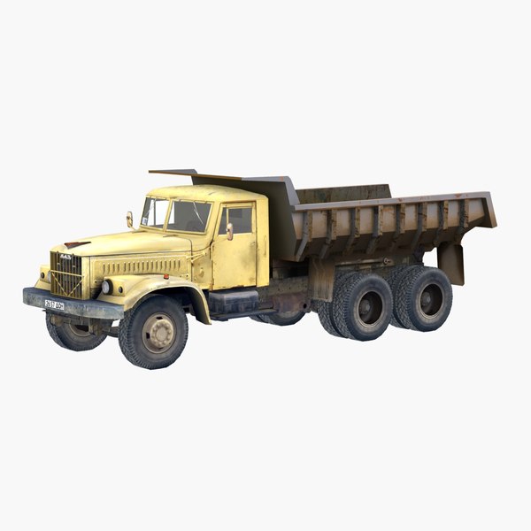 USSR KrAZ 256 truck 3D model - TurboSquid 1955862