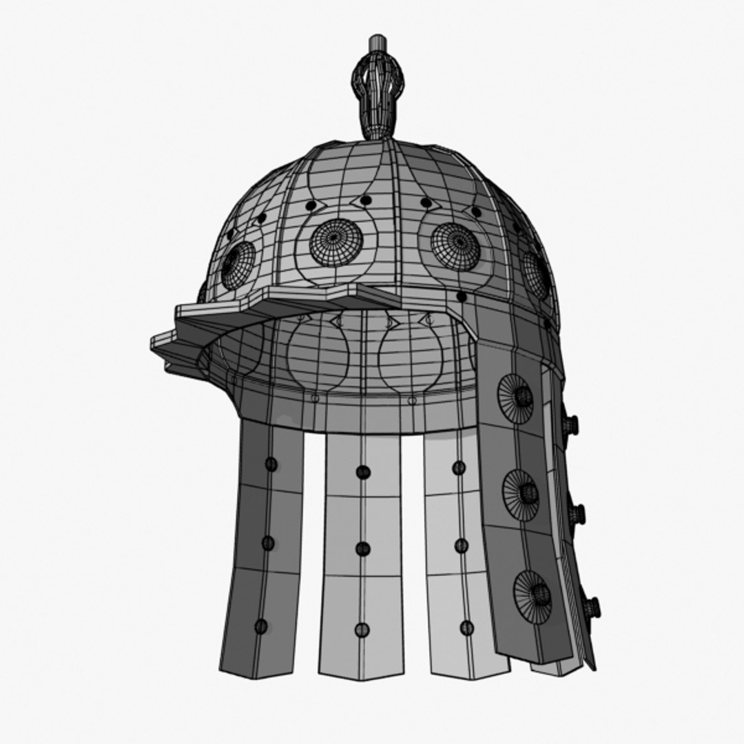 Chinese Helmet 3d Max