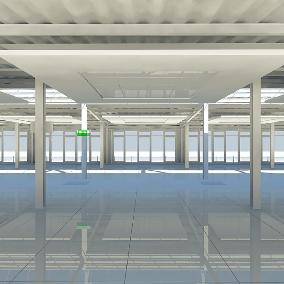 3d Model Office Interior