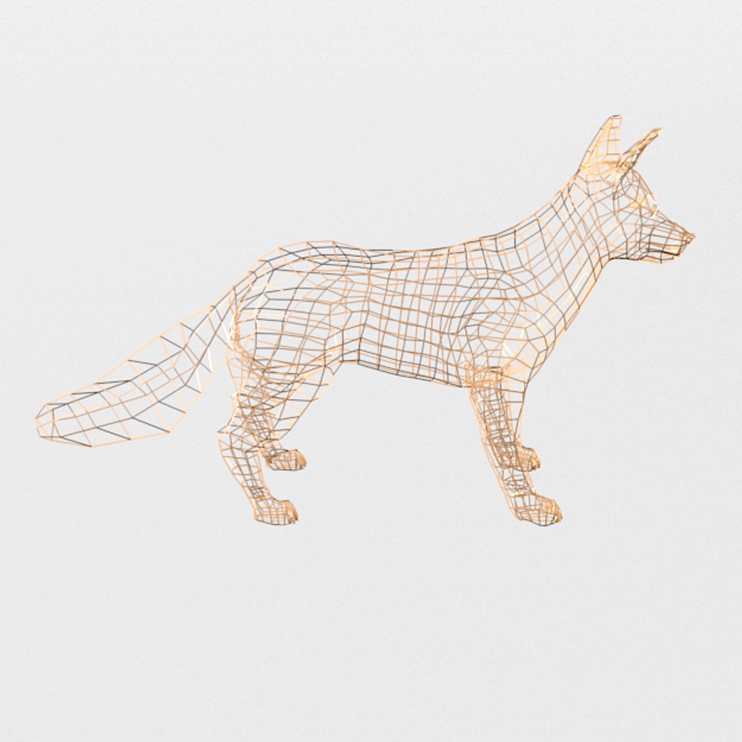 Red Fox Model - TurboSquid 1340919