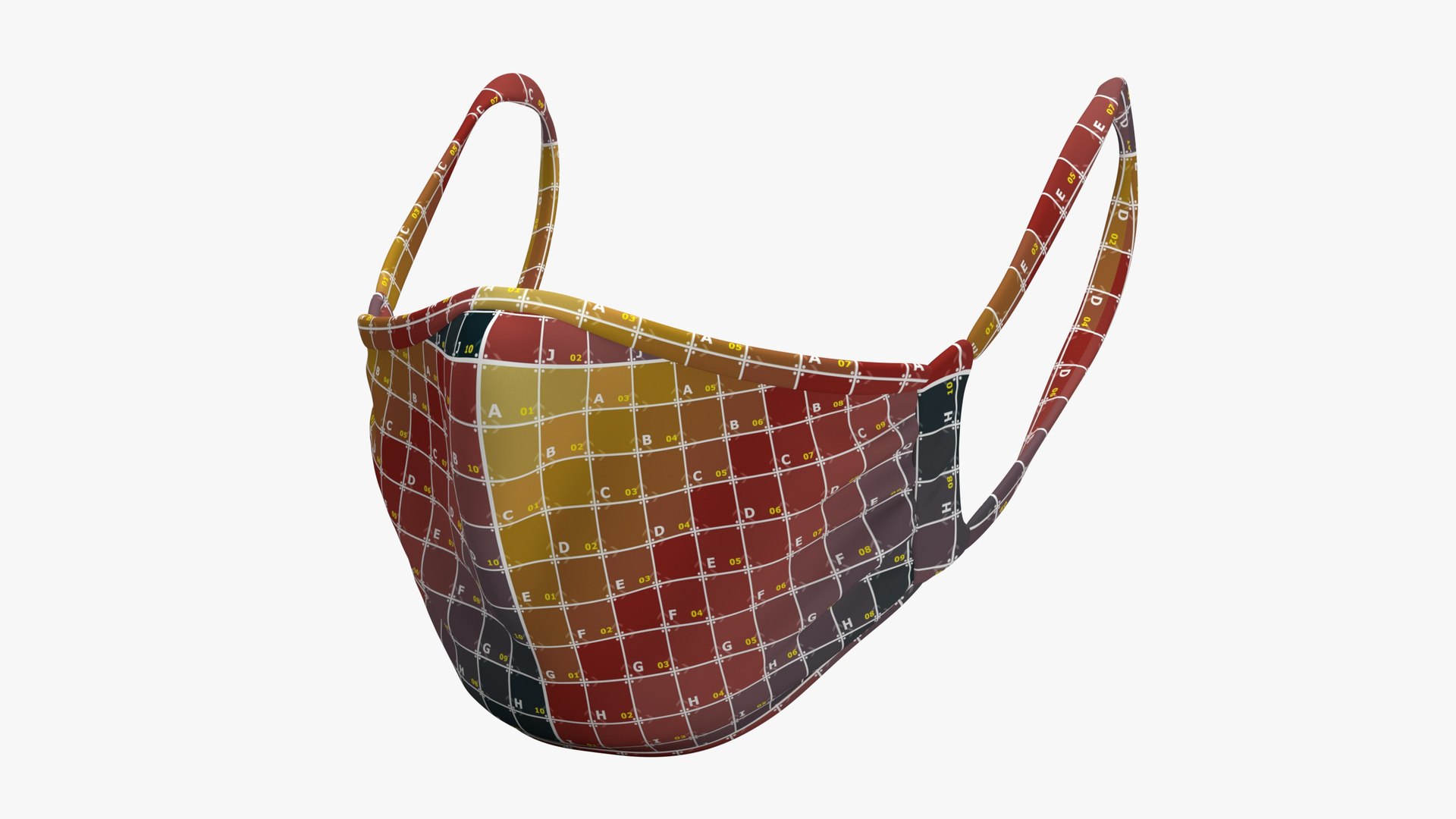 3D model face mask - TurboSquid 1681121