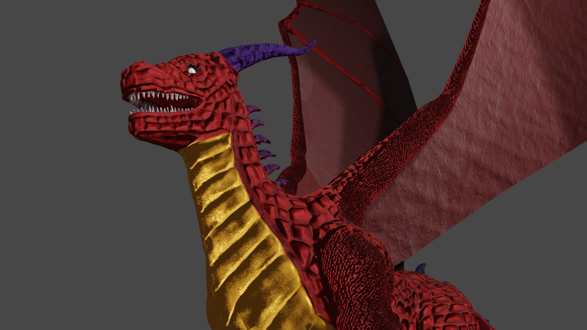 3D Dragon With Textures - TurboSquid 1753096