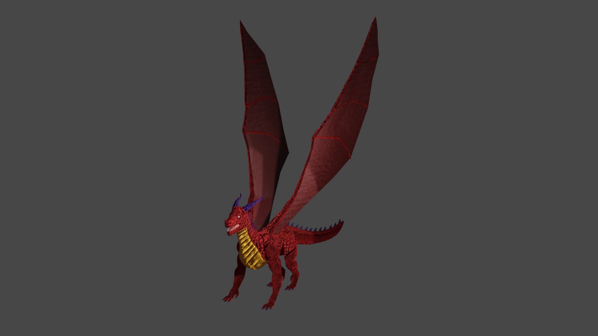 3D Dragon With Textures - TurboSquid 1753096