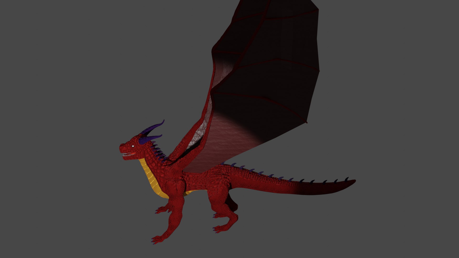 3D Dragon With Textures - TurboSquid 1753096