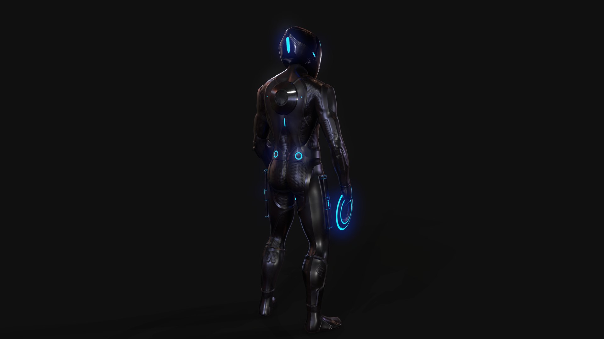 3D Tron Legacy Rinzler - TurboSquid 1710716