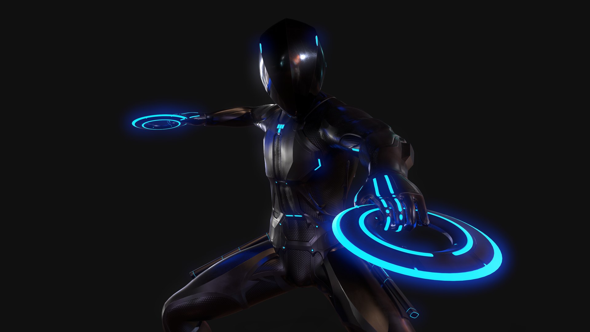 Tron Legacy Costume Rinzler