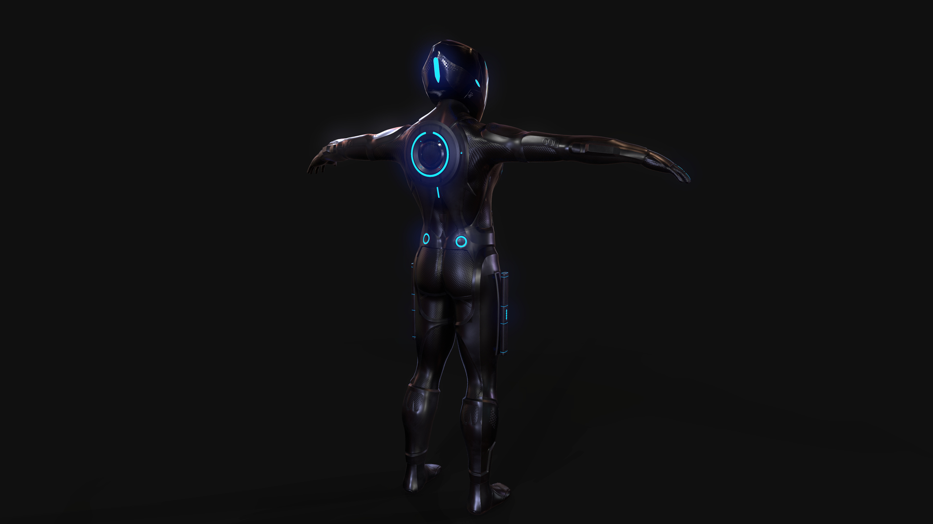 3D tron legacy rinzler - TurboSquid 1710716