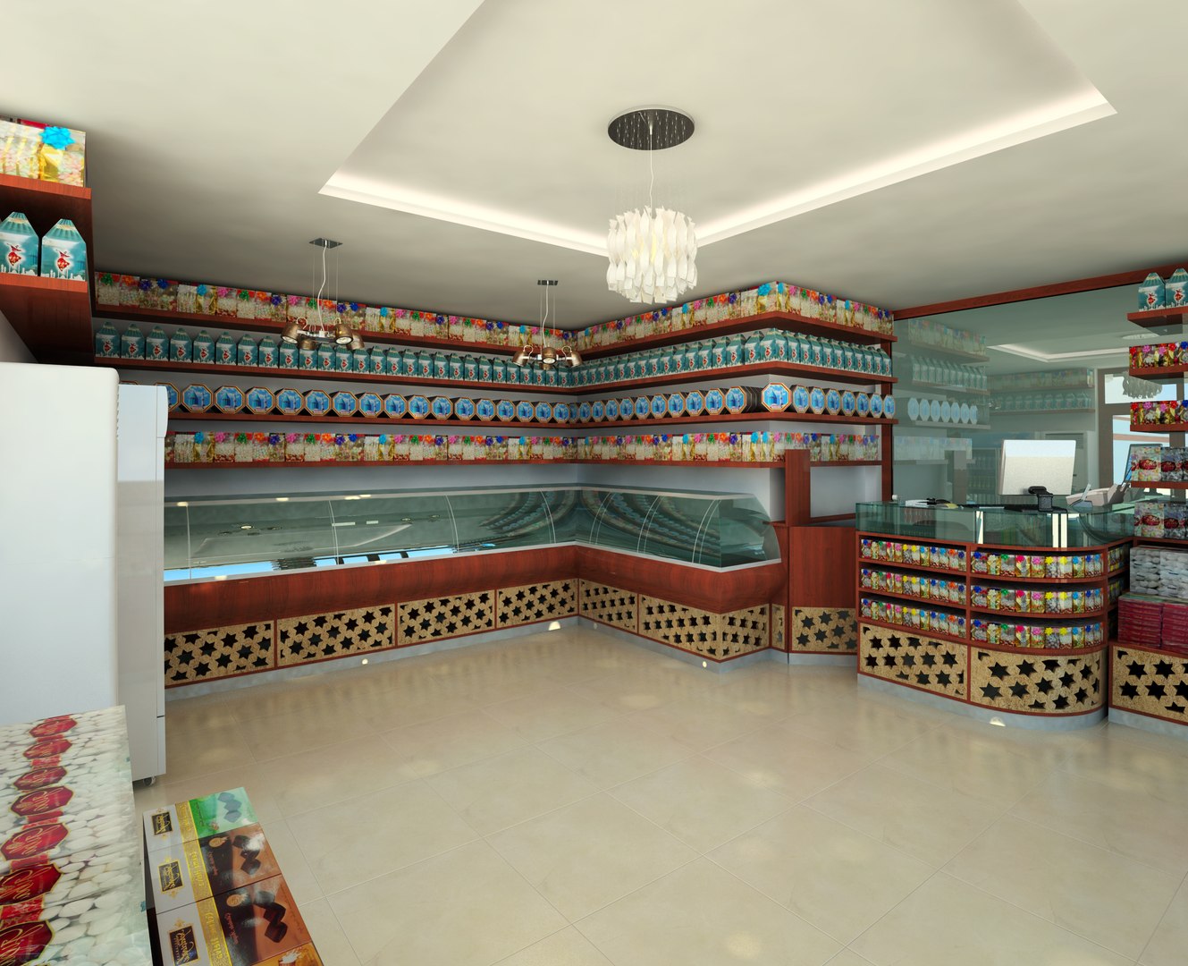 3D Candy Shop - TurboSquid 1207675