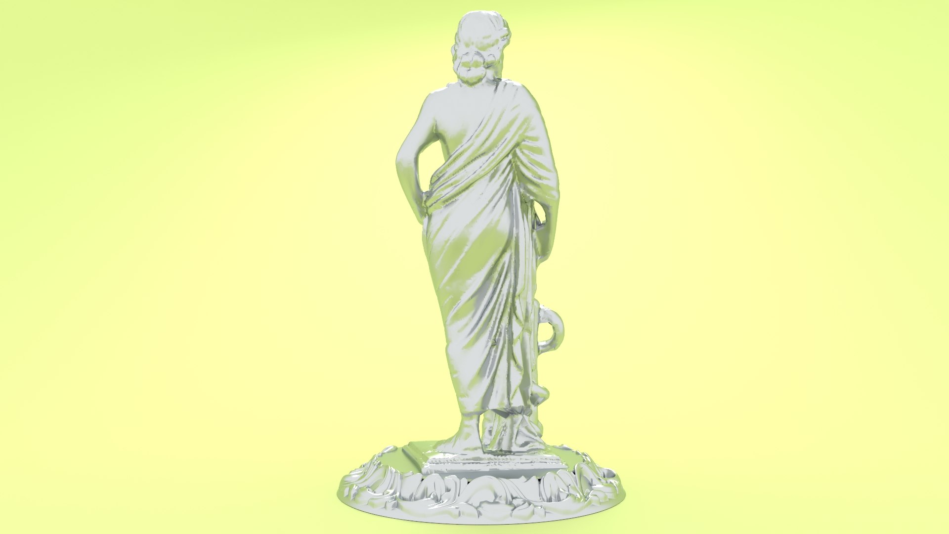 3D Roman Emperor Statue - TurboSquid 1764301