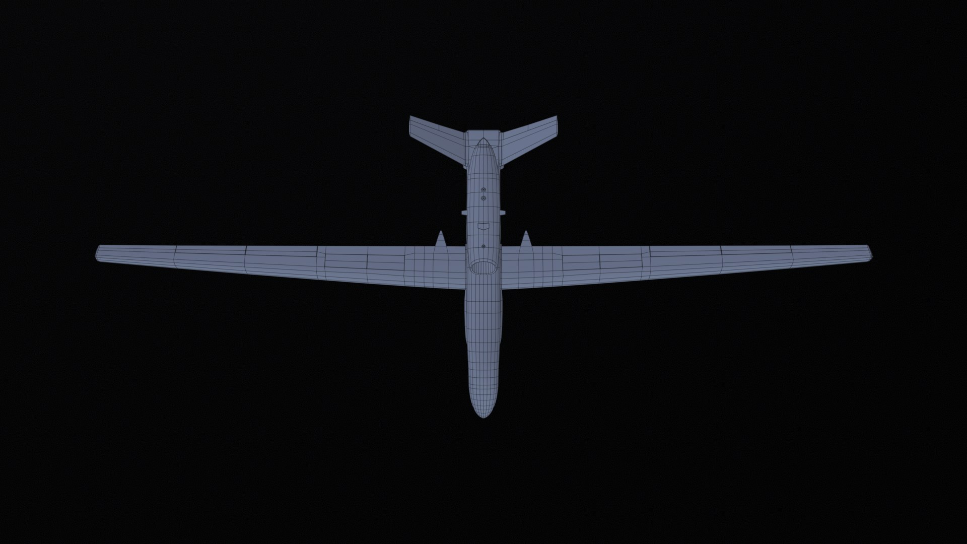 3D Asset - Army - RQ 4 Global Hawk - 3D MODEL Low-poly - TurboSquid 2290379