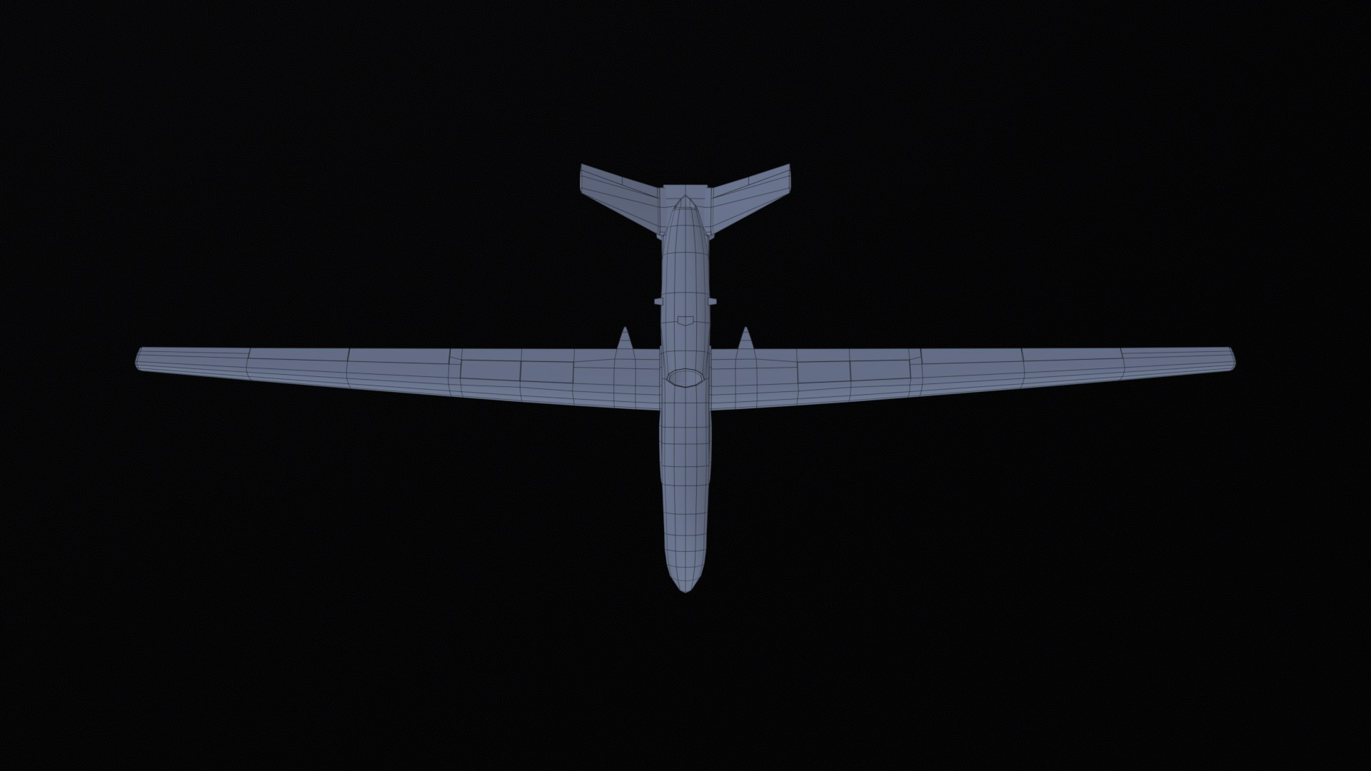 3D Asset - Army - RQ 4 Global Hawk - 3D MODEL Low-poly - TurboSquid 2290379