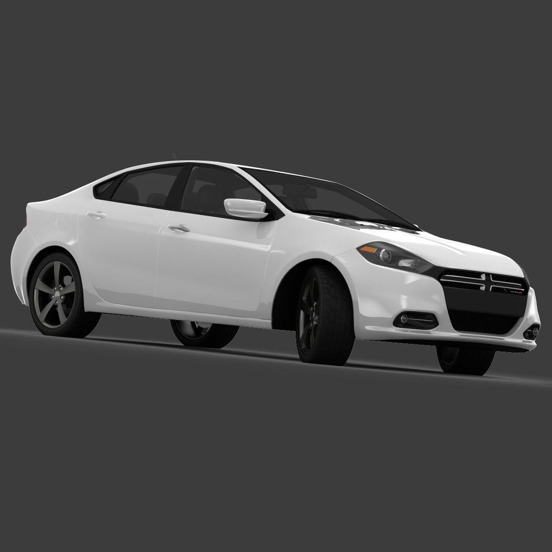 3d Dodge Dart Limited Sedan Model