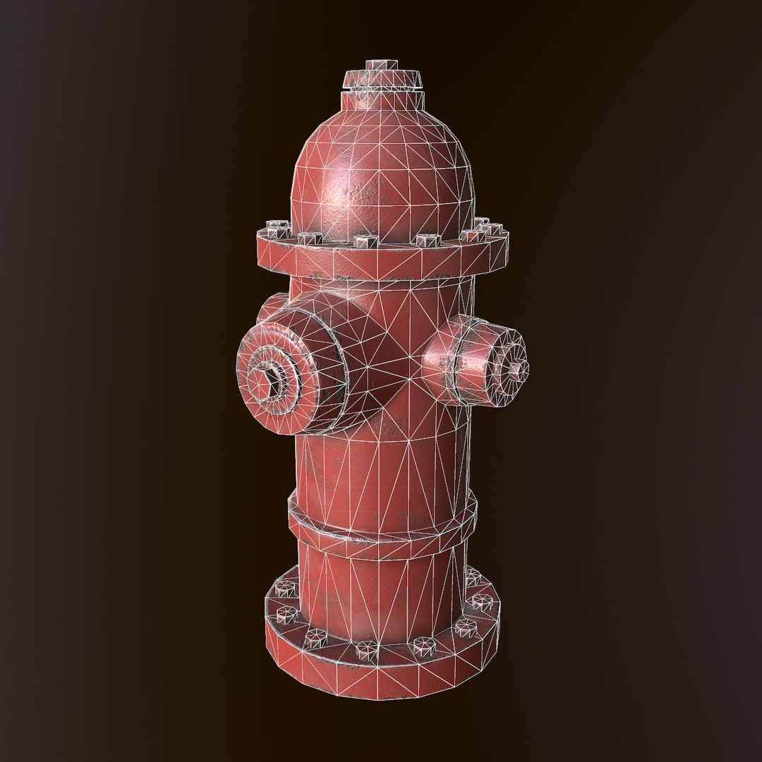 3D model pbr ready hydrant - TurboSquid 1232566