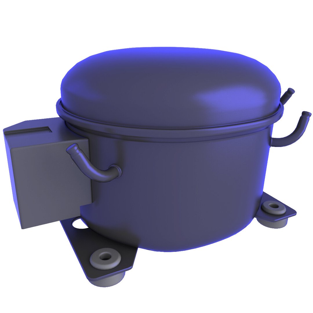 3D Refrigerator Compressor 6 - TurboSquid 2097265