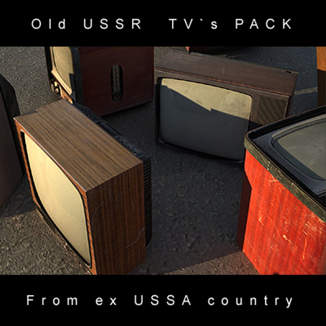 tv s ussr 3d model
