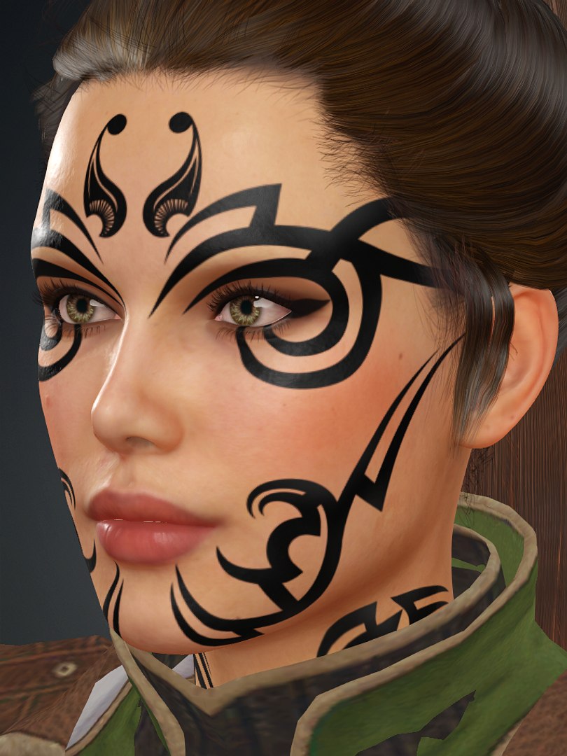 逼真的索具中世纪动作女孩-Timsha 角色 3D 模型3D模型 - TurboSquid 2183517