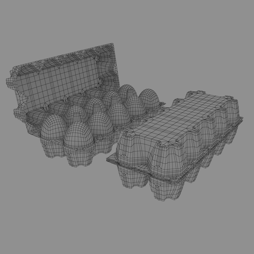3d Model Egg Carton