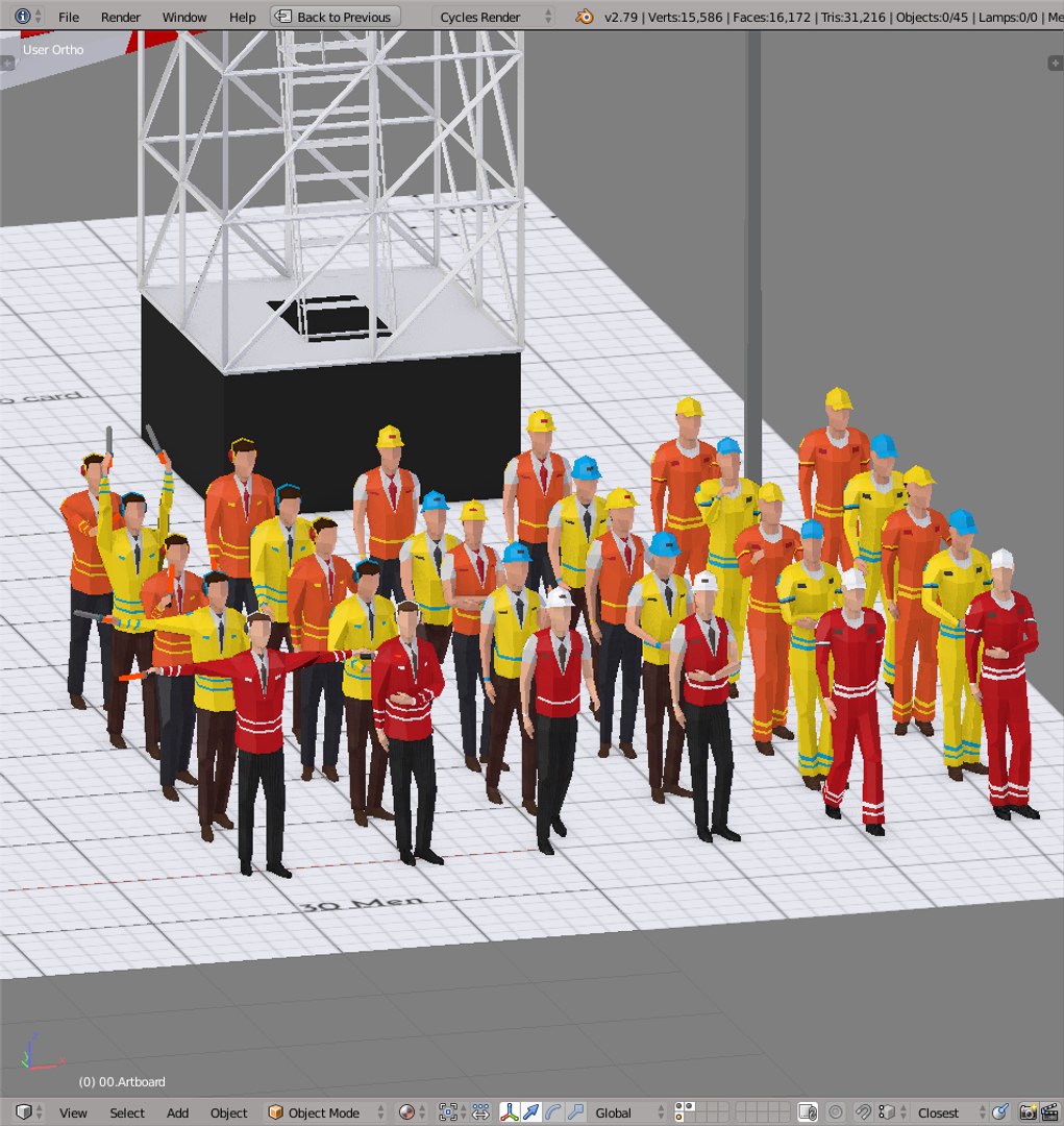 3D Men People Pack - TurboSquid 1394026