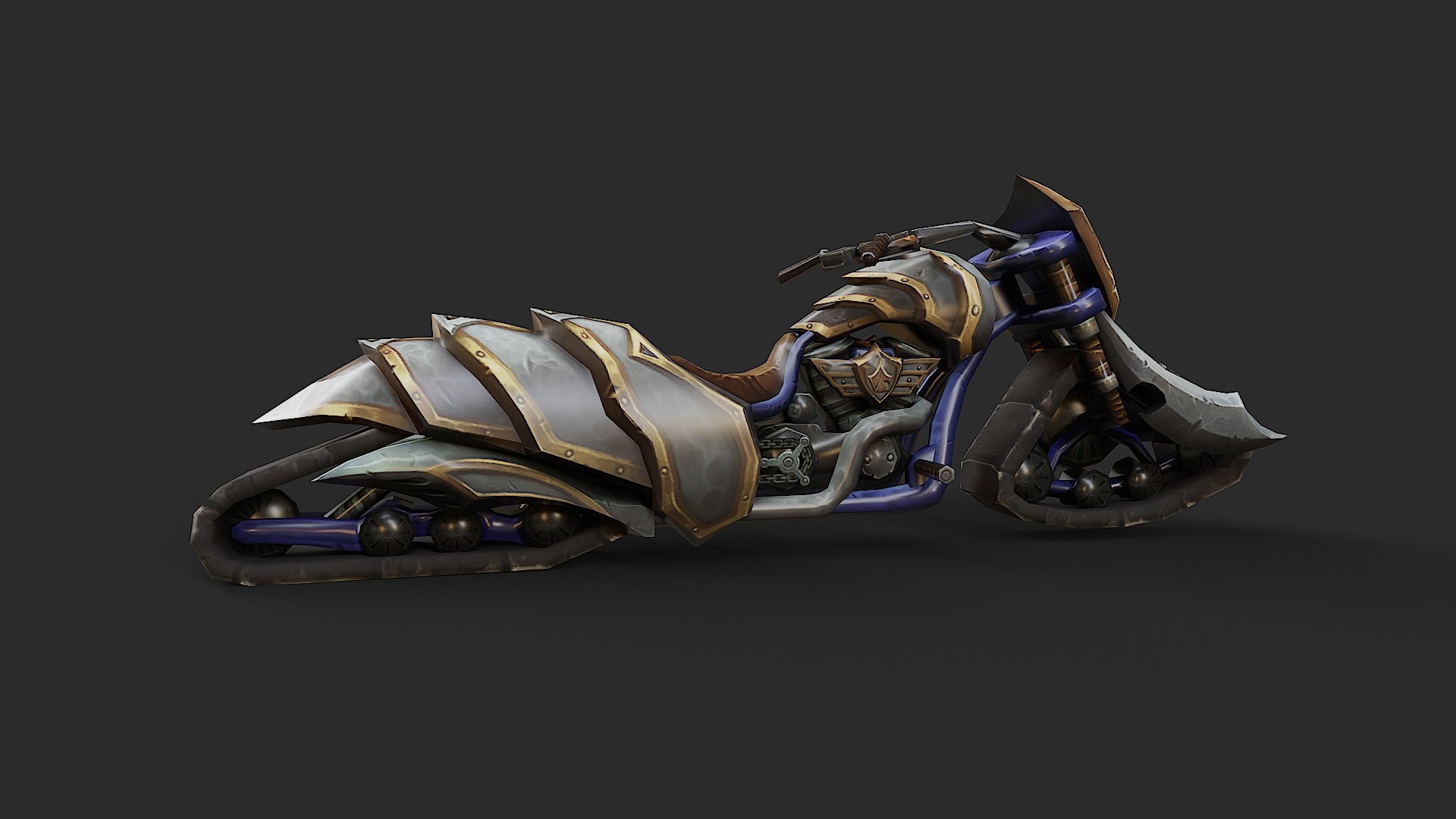 Alliance Chopper Replica Low Poly Game Asset 3D Model - TurboSquid 2336235