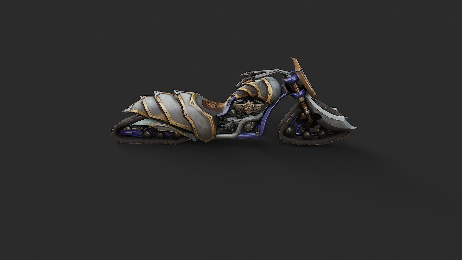 Alliance Chopper Replica Low Poly Game Asset 3D Model - TurboSquid 2336235