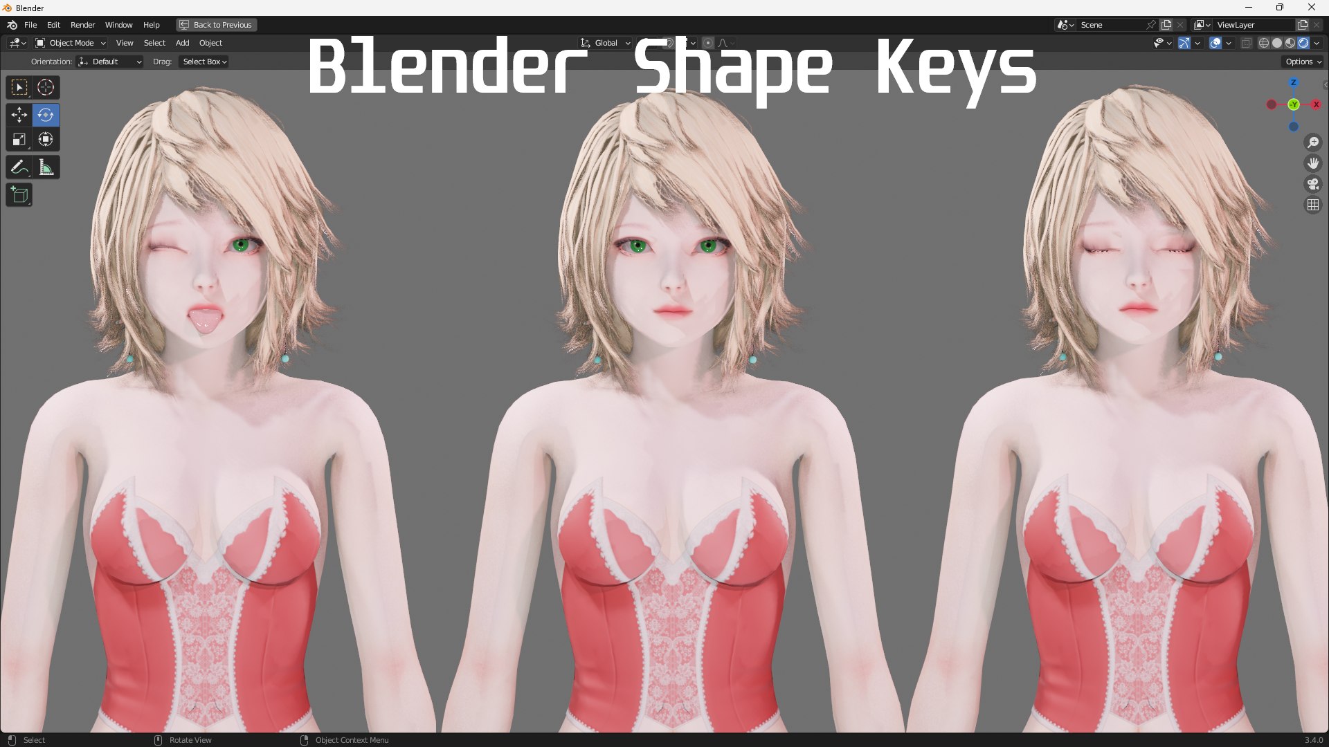3D Model Lingerie Clothes 0007 - Rigged -Unreal - Unity - Blender - Animated - Realistic Female ...