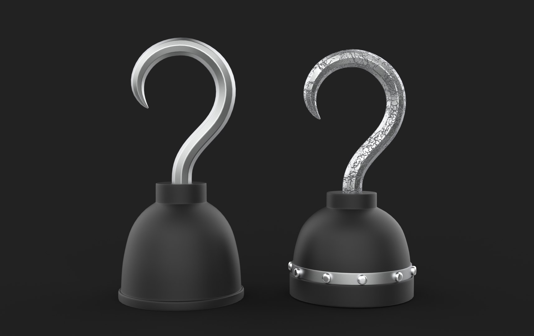 Hook Hand 3D Model 3D Model - TurboSquid 2341024