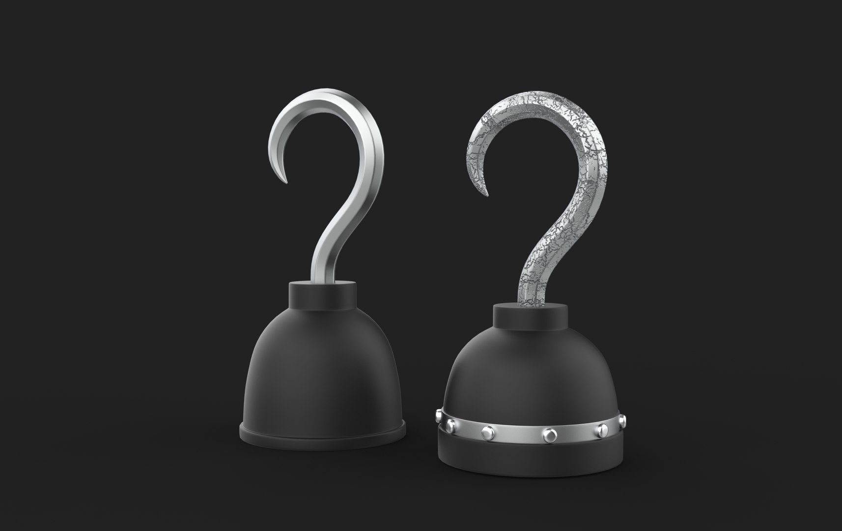 Hook Hand 3D Model 3D Model - TurboSquid 2341024