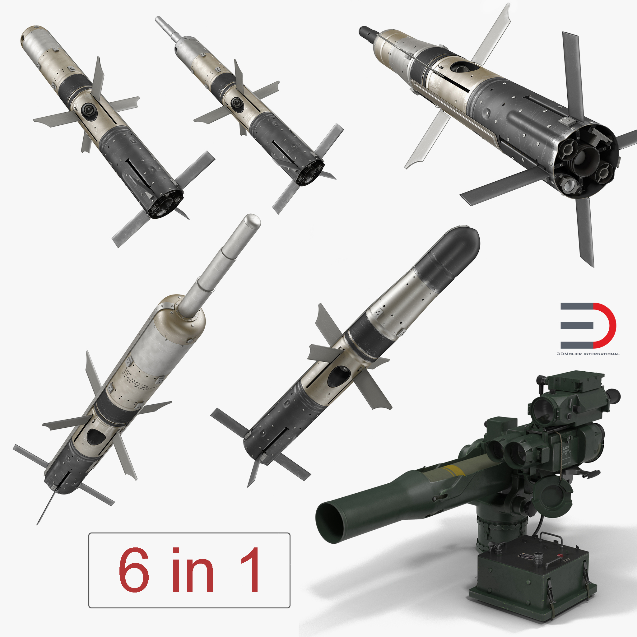 Bgm-71 tow bgm 71 3D - TurboSquid 1183984