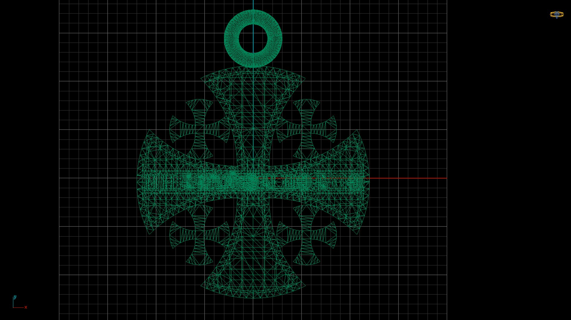 3D Model Cross Cnc - TurboSquid 1542287