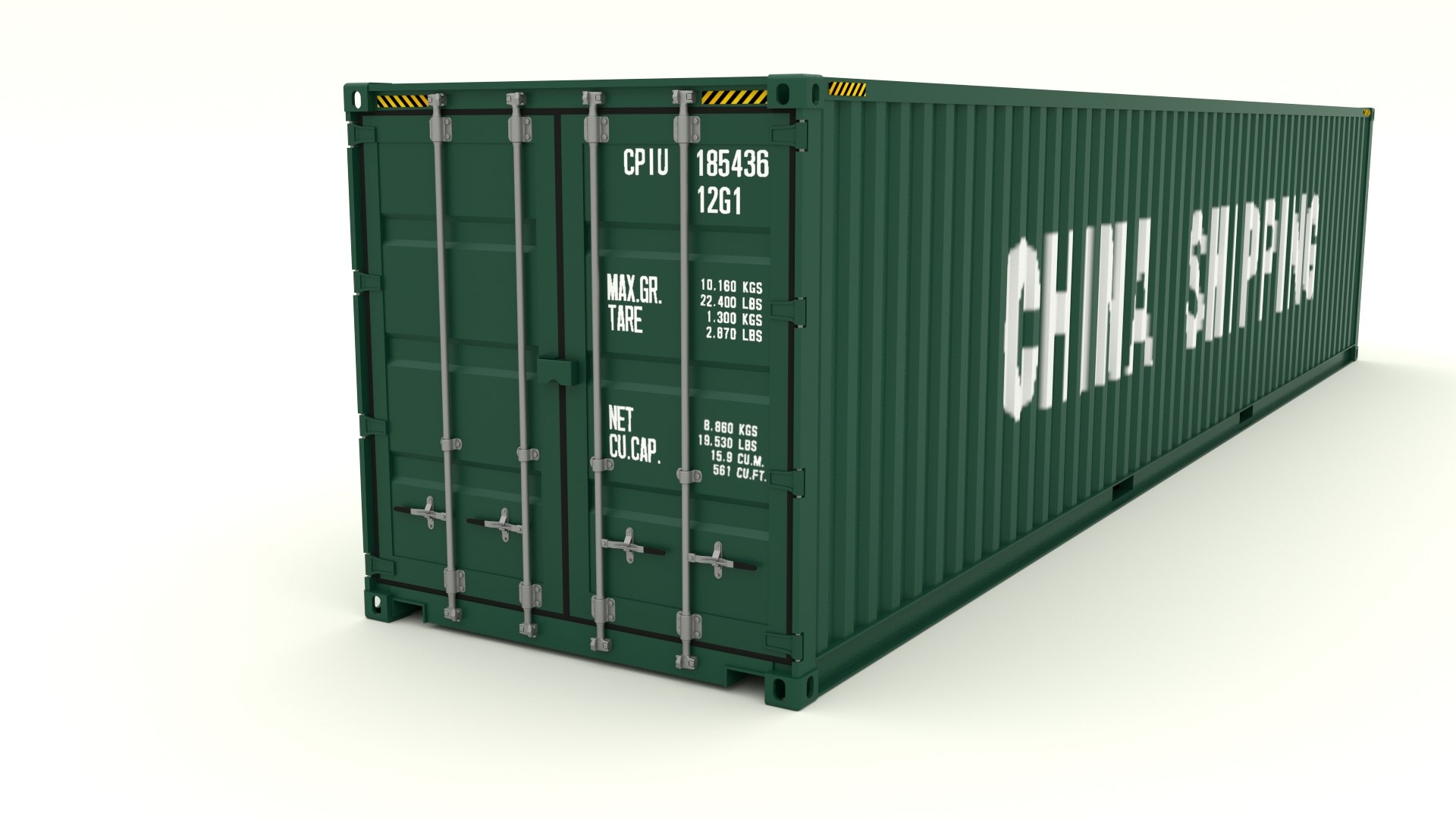 Shipping Container 3d Fbx