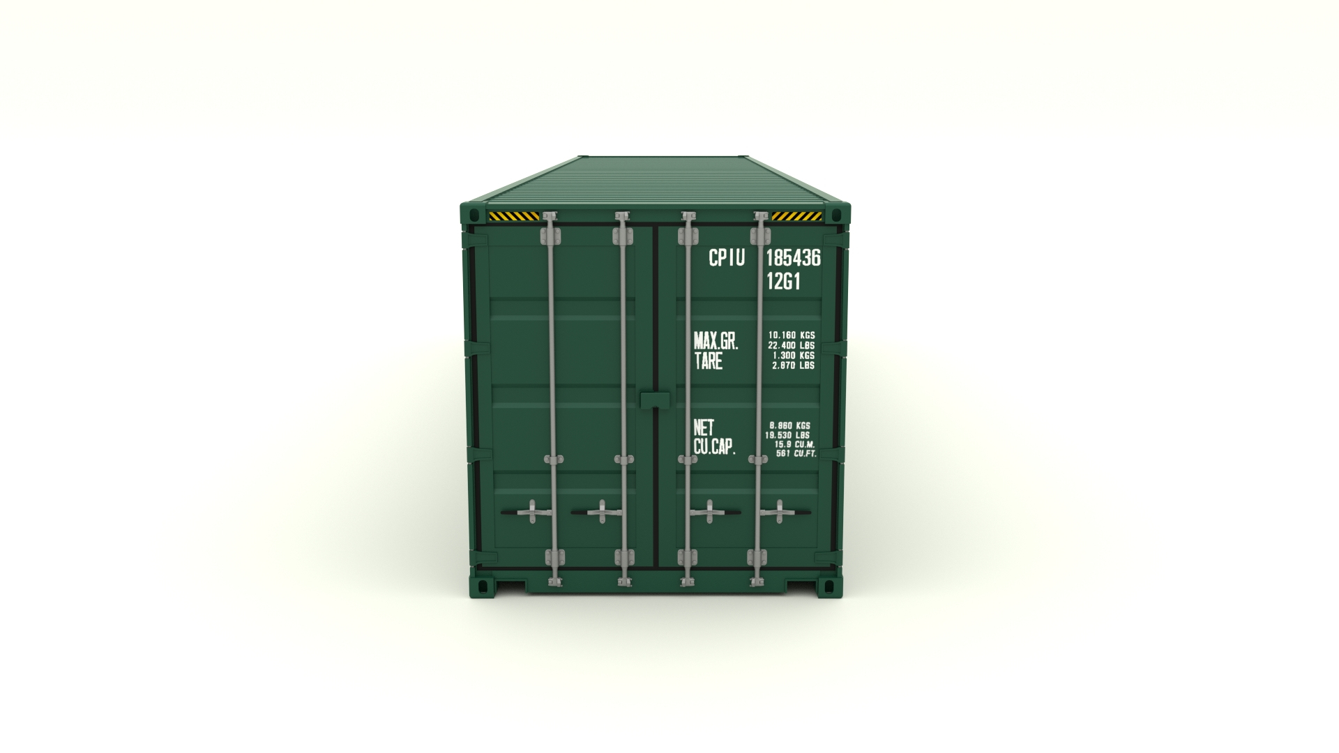 Shipping Container 3d Fbx