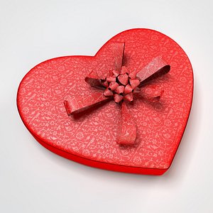 Heart Shaped Box 3D Models for Download | TurboSquid