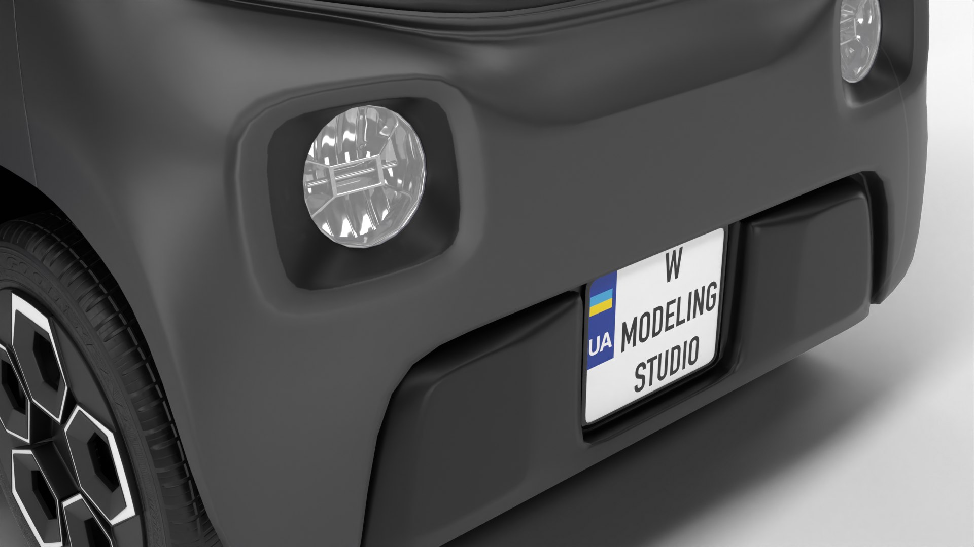 3D Citroen Ami 2020 Police 3d Model HQ Interior - TurboSquid 2261631