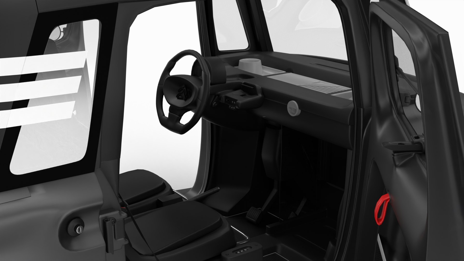 3D Citroen Ami 2020 Police 3d Model HQ Interior - TurboSquid 2261631