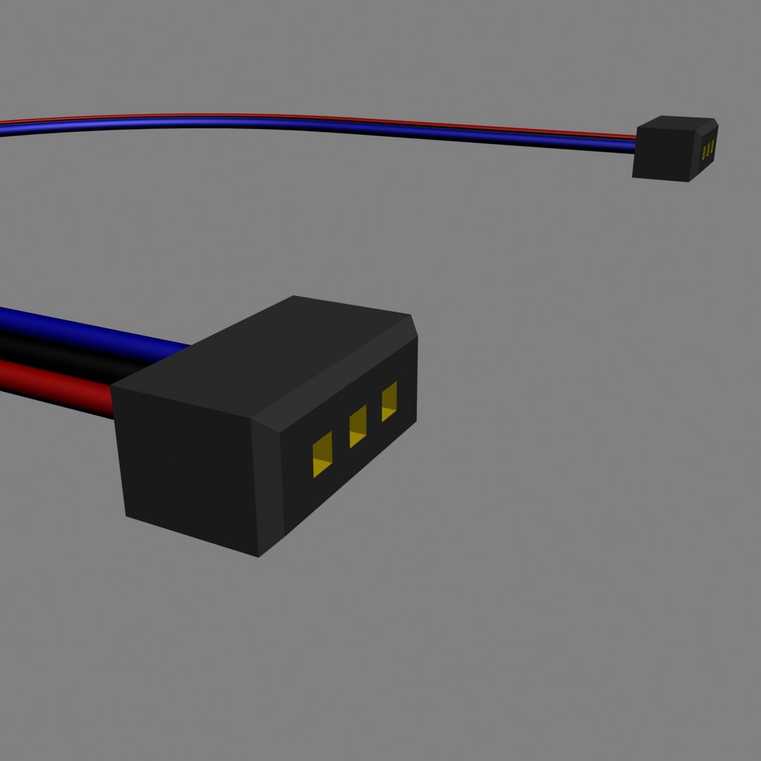 3d Model Of Servo Motor