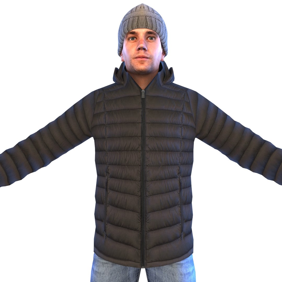 3D model man winter cap - TurboSquid 1482152