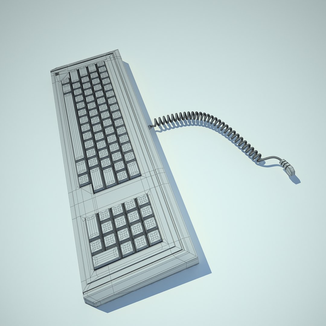 Apple Lisa Computer 3d 3ds