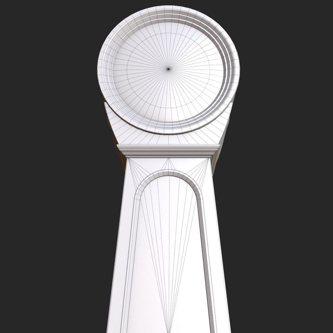3D Retro Clock Model - TurboSquid 1416721